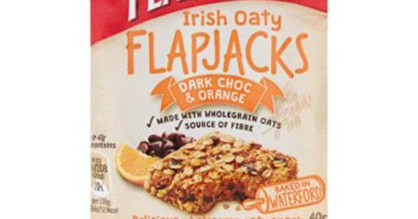 Flahavan's Dark Chocolate & Orange Flapjacks 24 x 40g - Planet Candy Online Sweet Shop